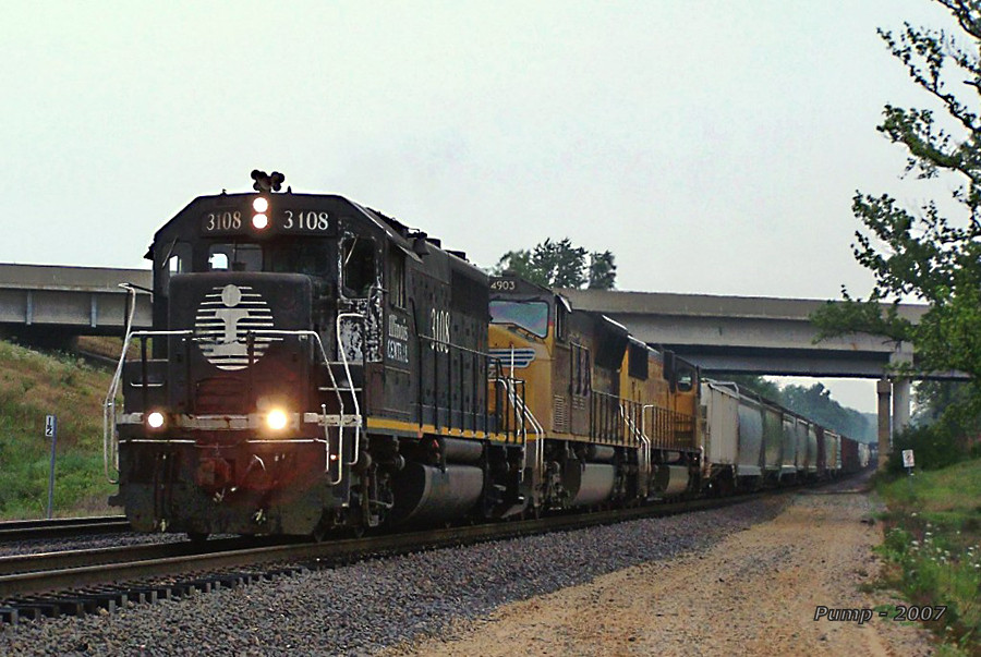 Southbound UP Manifest Train